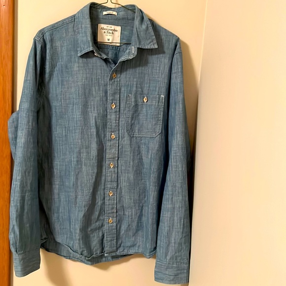 Abercrombie & Fitch | Shirts | Abercrombie Fitch Long Sleeve Muscle Fit ...